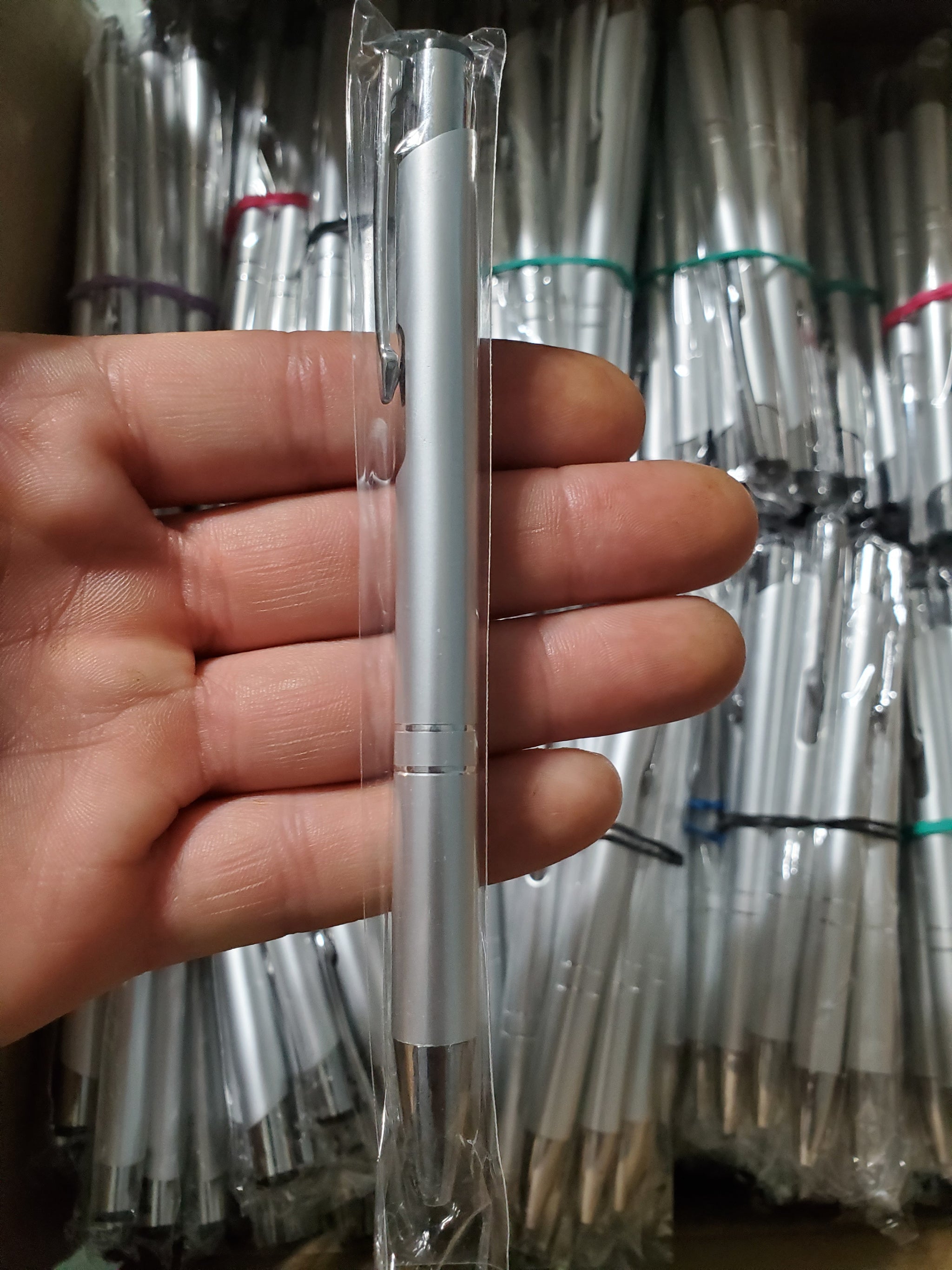 Silver Metal Pens – Jay's Glowforge Laser Blanks & More